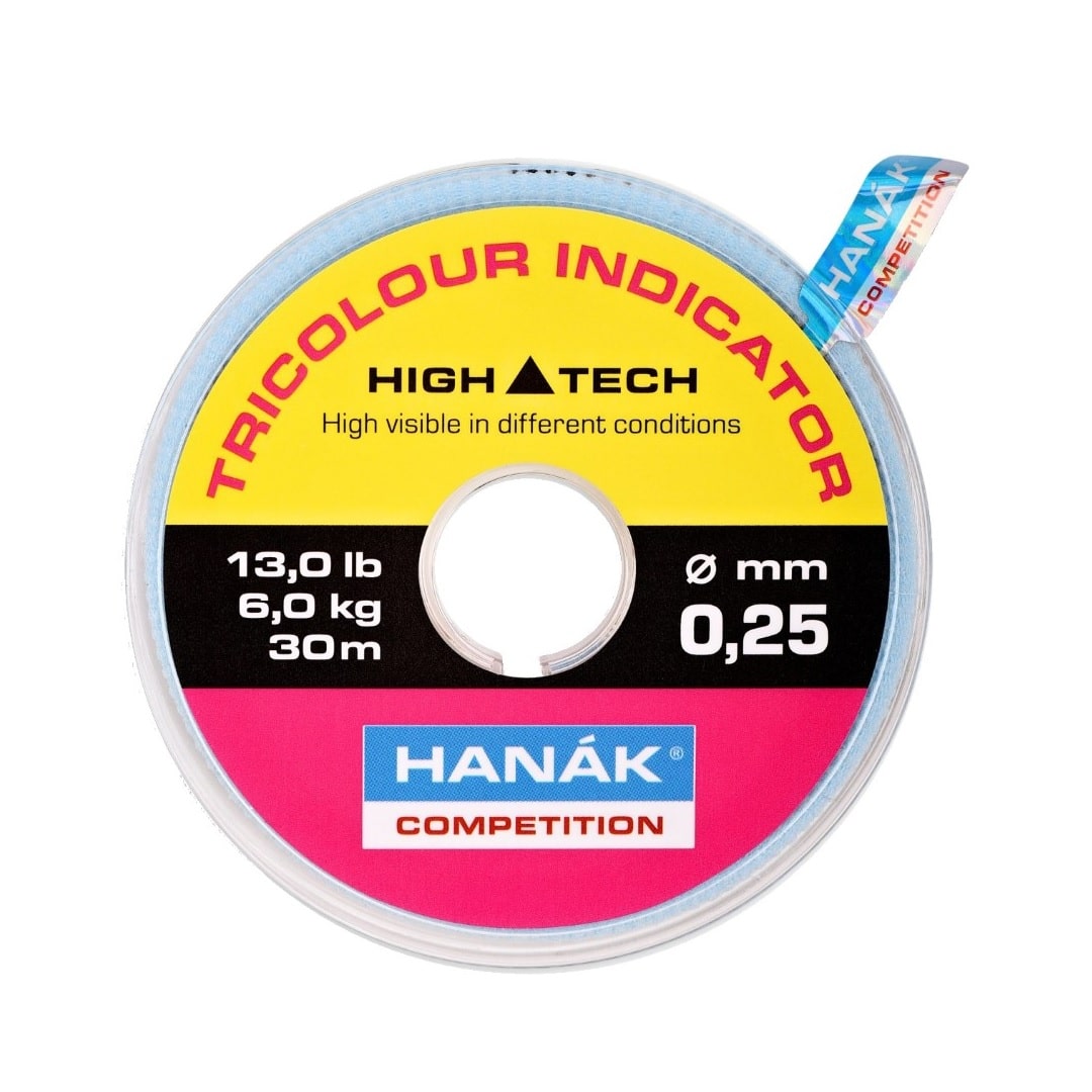 Hanak Tricolor Indicator Line 30m – Frosty Fly
