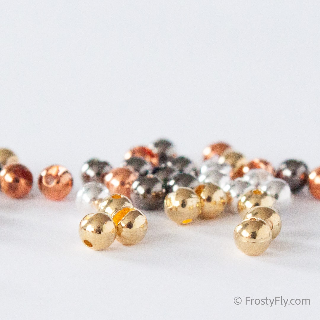 Slotted Tungsten Beads - 20 pcs – Frosty Fly